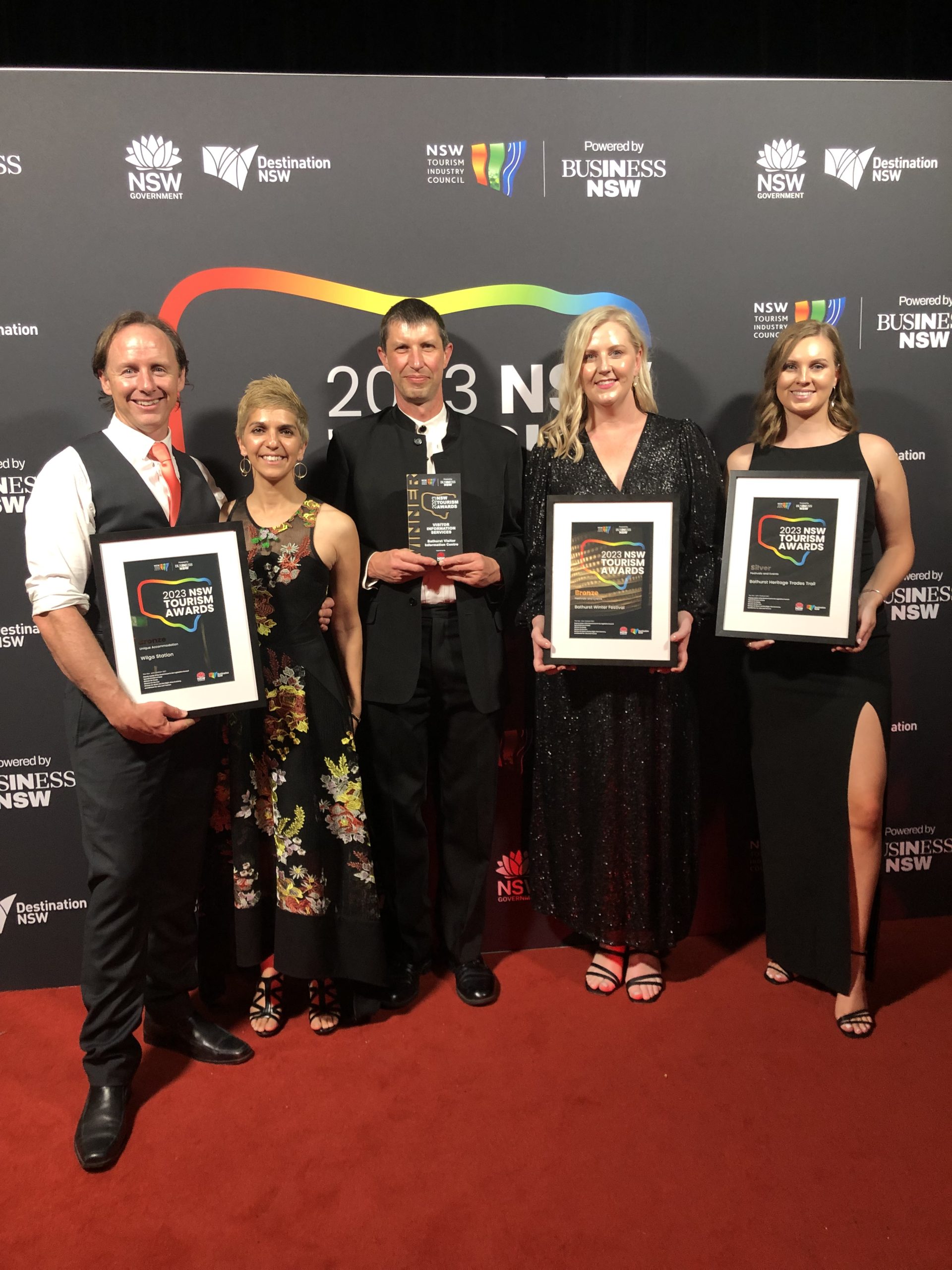 Success at the NSW Tourism Awards - Bathurst Region Tourism